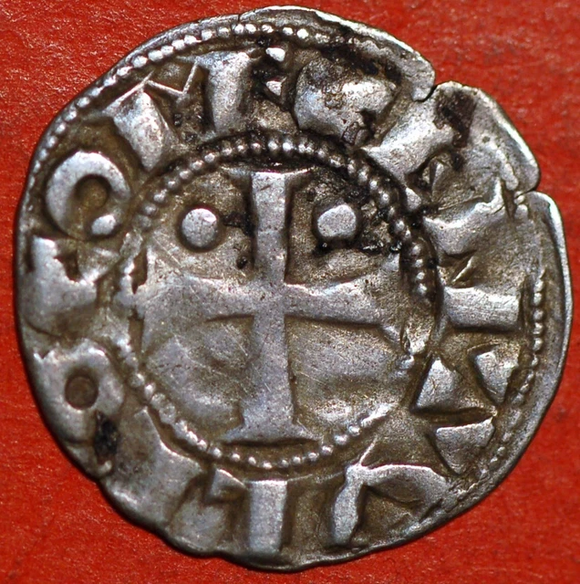 SILVER DENARIUS FEUDAL Lordship of Bearn The Centulles Century IX-XI £ ...