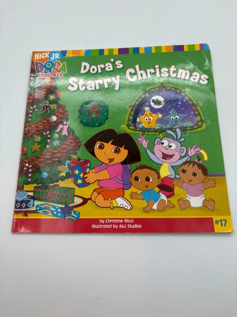 DORA THE EXPLORER: Doras Starry Christmas Book #17 £2.30 - PicClick UK