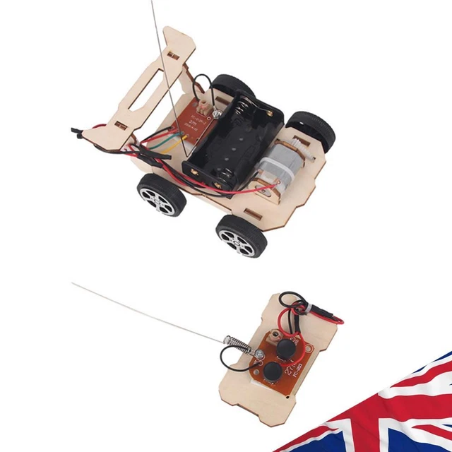 DIY RC CAR Physics Experiment Learning Practical Skills Education Toy ...