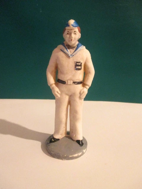 DDR, ORIGINALER NVA-VOLKSMARINE-MATROSE, Uniform Bordweiß, PGH Effelder ...
