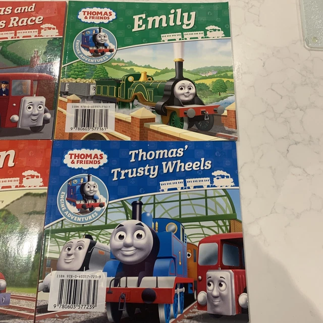 5 THOMAS AND Friends Engine Adventures Books, Flynn, Trucks, Berties ...