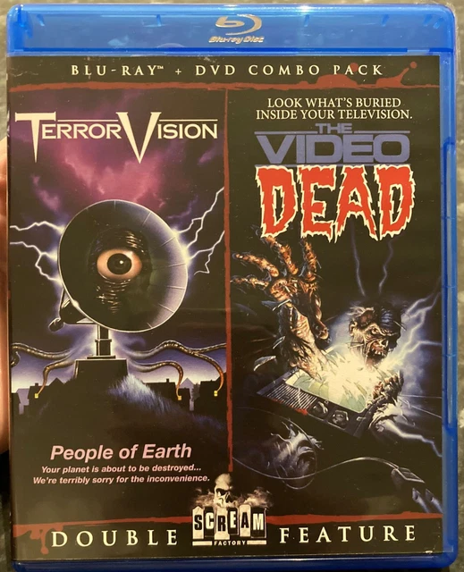 TERRORVISION/THEVIDEO DEAD (BLU-RAY+DVD) Scream Factory Double Feature ...