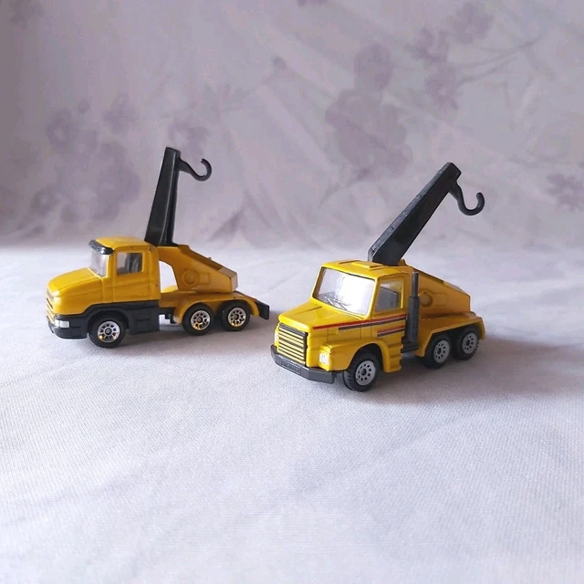 SIKU 1514 2×SCANIA Abschlepper Autokran Gelb EUR 5,95 - PicClick DE