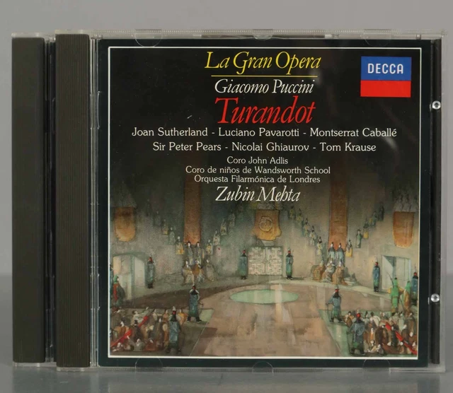 2 CD. GIANCOMO Puccini - TURANDOT I Y II. Zubin Mehta. EUR 8,00 ...