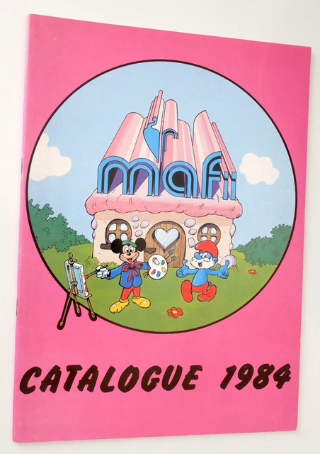 MAFI CATALOGUE 1984 Schtroumpfs Sport Billy Disney Tintin ... EUR 44,99 - PicClick IT