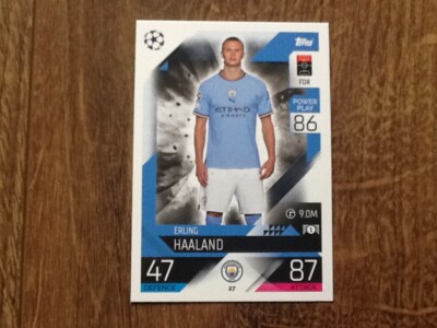 MATCH ATTAX 2022/23 Erling Haaland Card Mint & New Rare FREEPOST ...