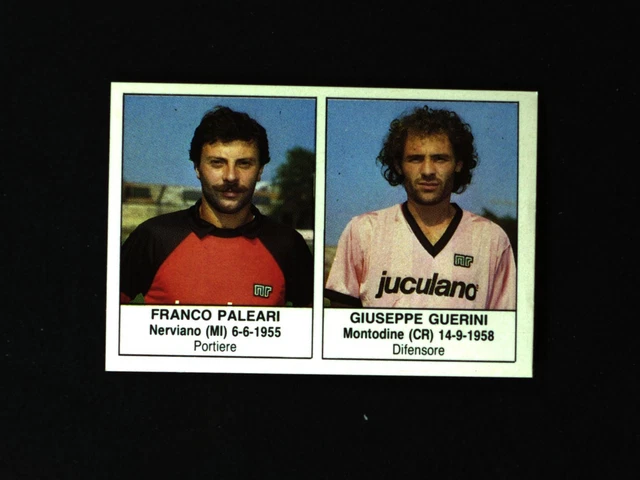 FIGURINA CALCIATORI EDIS 1985/86 - Franco Paleari/Giuseppe Guerini ...
