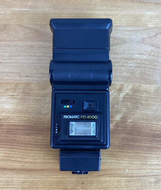 Vintage Promatic Ftd 4000 Flash Unit 3 Pin Made In Hong Kong 15 76 Picclick Ca