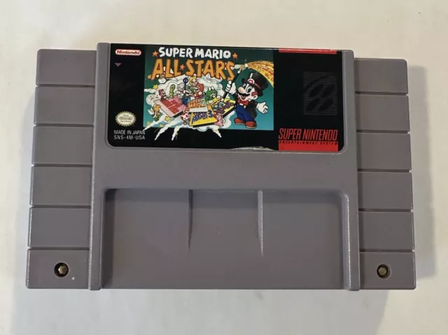 SUPER MARIO ALL-STARS (Super Nintendo Entertainment System 1993 ... SUPER MARIO ALL-STARS (Super Nintendo Entertainment System 1993 ...