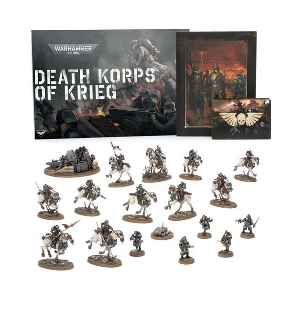 DEATH KORPS OF Krieg Army Boxed Box Set Astra Militarum Imperial Guard ...