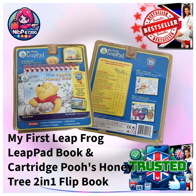 LEAP FROG MY First LeapPad Book and Cartridge Pooh's Honey Tree 2in1 ...