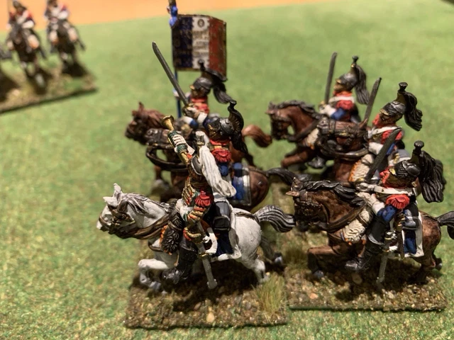 PERRY MINIATURES 28MM napoleonic french Cuirassiers painted £134.88 ...