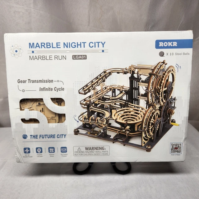 ROKR MARBLE NIGHT City Marble Run LGA01 - Brand New Opened $48.86 ...