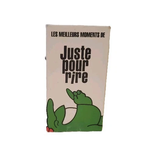 LES MEILLEURS MOMENTS de JUSTE POUR RIRE (VHS, 1994, Dist Rozon ...