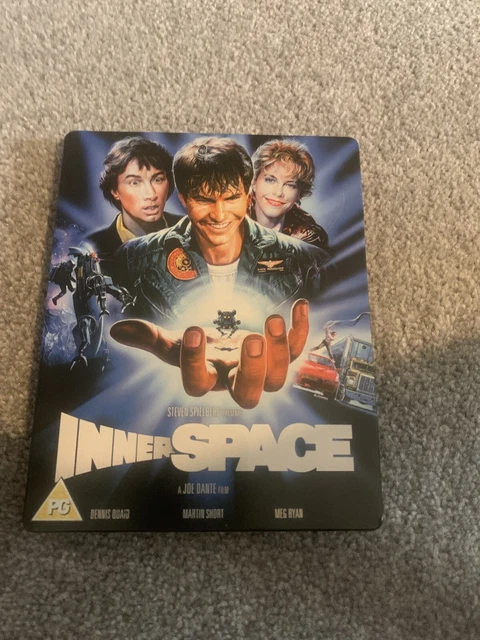 INNERSPACE (1987) UK BLU RAY STEELBOOK Joe Dante Dennis Quaid £54.99 ...