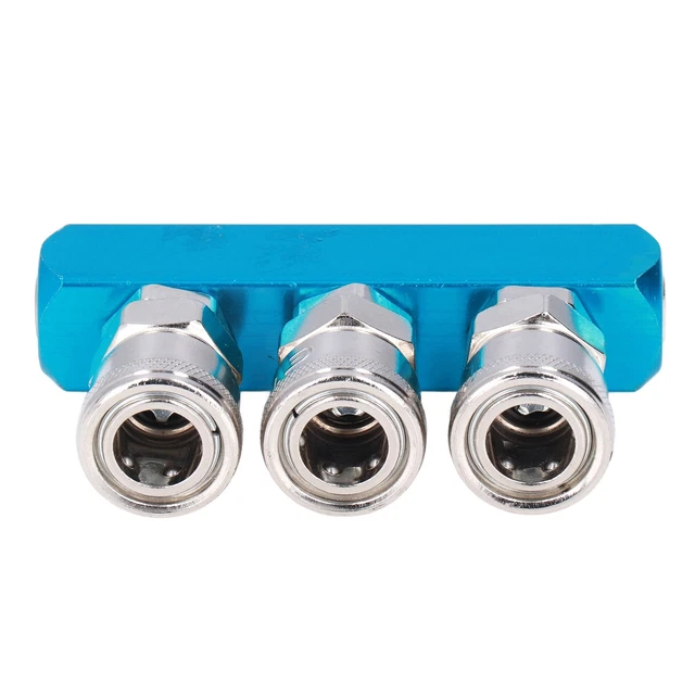 MULTI WAY MANIFOLD Block Good Airtightness 0-0.92kfg/cm² Stainless ...