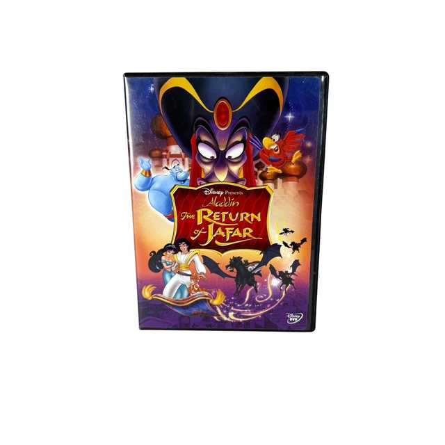 DISNEY ALADDIN THE Return Of Jafar DVD 1994 Animated Movie £10.62 ...