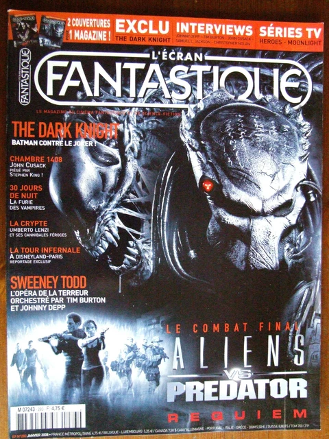 MAGAZINE L'ECRAN FANTASTIQUE N°283 Aliens Vs Predator Requiem 2008 ...