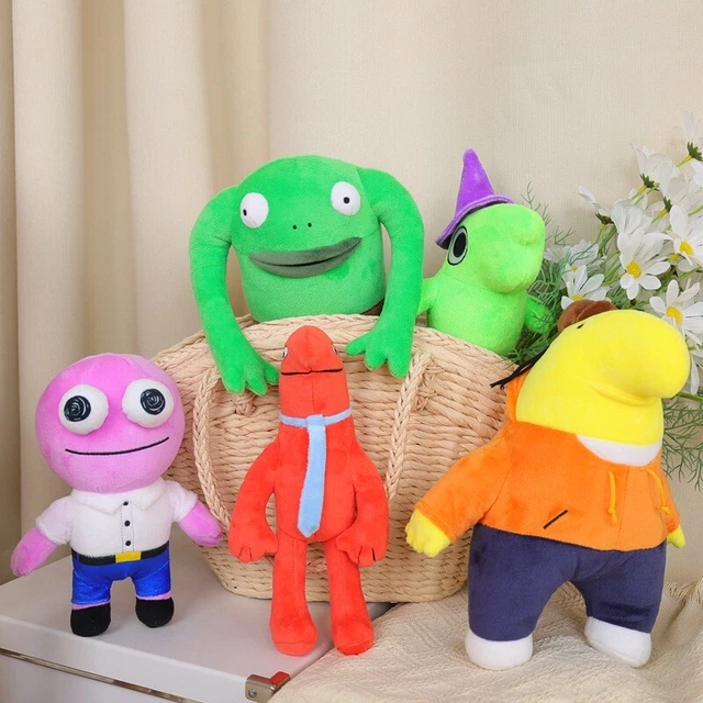 NEW SMILING FRIENDS Series Plush Toy Gift Mr. Frog Doll 85g 20cm Ple ...