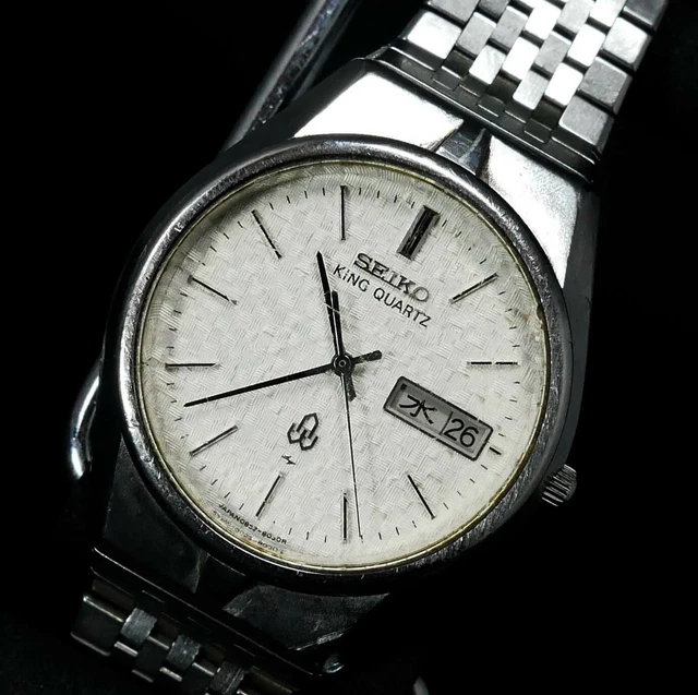 MONTRE À QUARTZ vintage SEIKO/KING QUARTZ 0853-8035 #178c EUR 243,90 ...