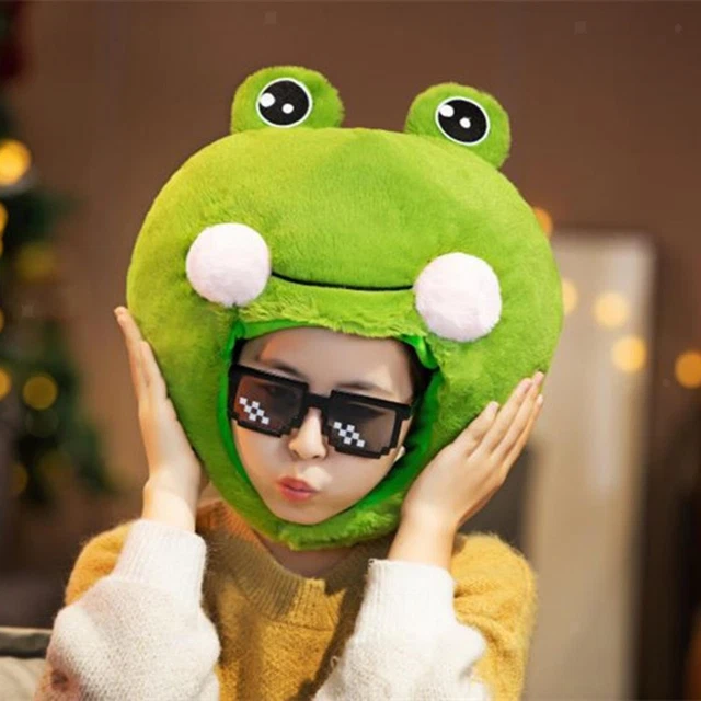 FROG SHAPED HAT Cosplay Headwear Novelty Hats Party Costume Hat for ...