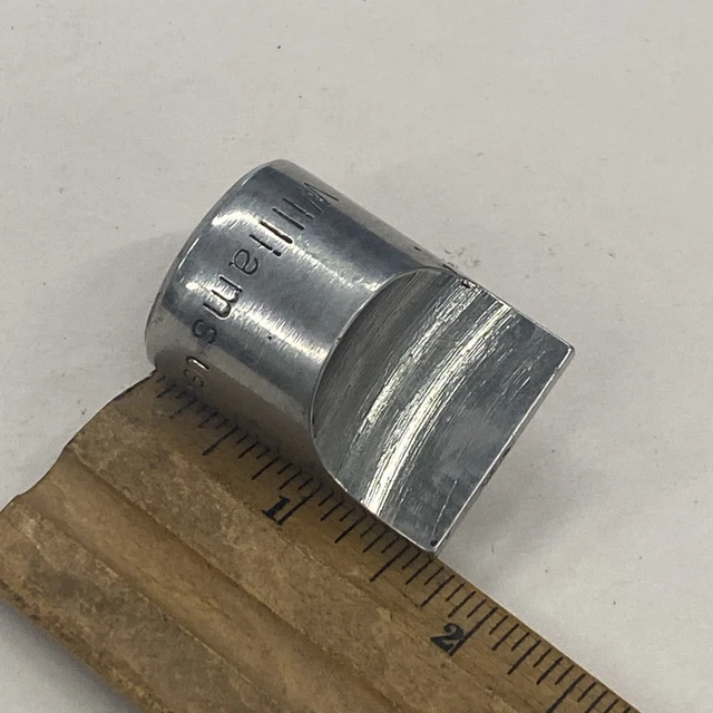 VINTAGE WILLIAMS DRAG Link Socket 1/2” Drive SB-40 1 1/4" Made in USA ...
