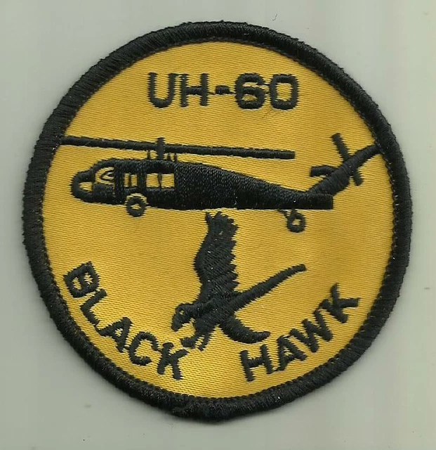 UH-60 BLACK HAWK Helicopter Aircraft Patch Us.navy Usmc Army Pilot Crew ...