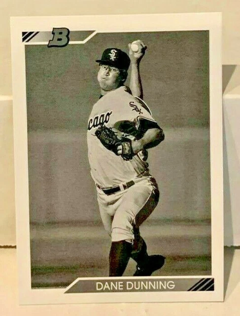 DANE DUNNING 2020 Bowman Patrimonio Bianco e Nero Prospect #BHP-92 Sp ...