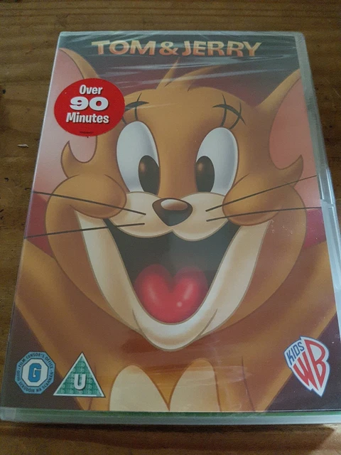 WARNER BROTHERS TOM &Jerry Region 2 DVD NEW SEALED Top with Pops ...