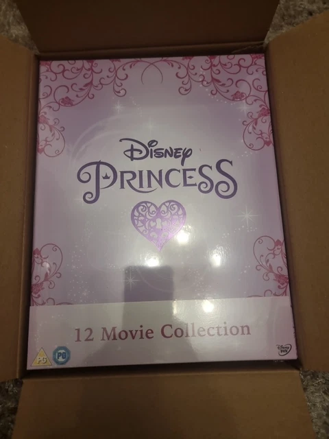 DISNEY PRINCESS COMPLETE Collection Box set [DVD] - BRAND NEW SEALED £ ...