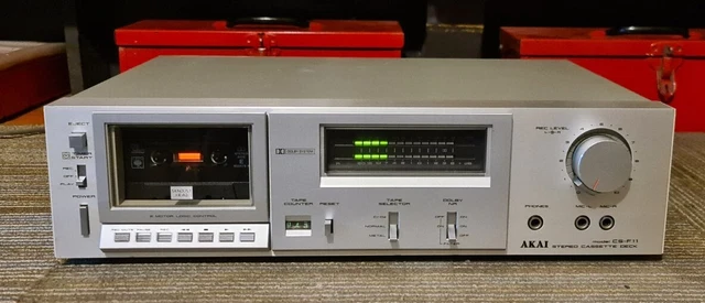 VINTAGE AKAI STEREO Tape Deck/Player/Recorder/Made In Japan/1981 $220. ...