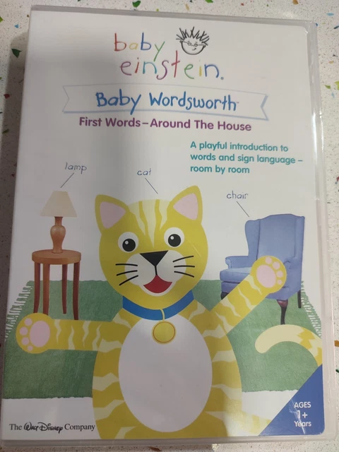 BABY EINSTEIN DVD New Baby Wordsworth First Words Around The House ...