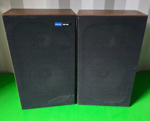PIONEER CS-161 40W 8 Ohm Vintage Hifi Speakers £60.00 - PicClick UK