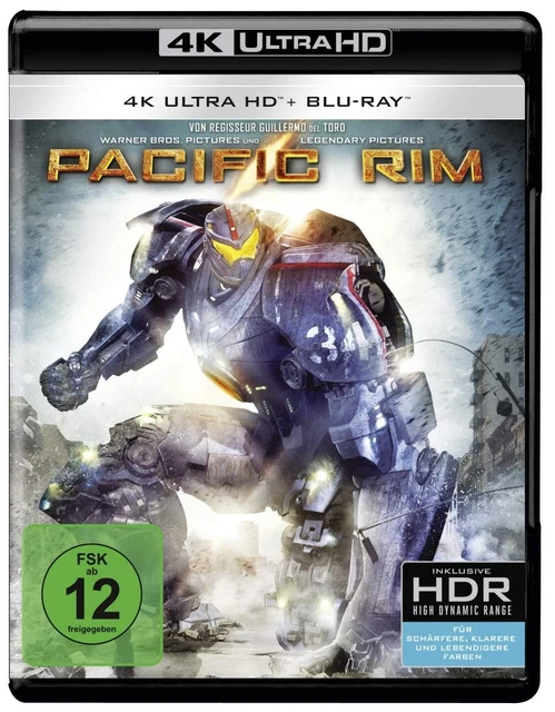 PACIFIC RIM (4K Ultra-HD + 2D-Blu-ray) (2-Disc Version) (4K UHD Blu-ray ...