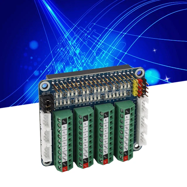 DEVELOPMENT BOARD STANDARD Hole LED GPIO IO Port Compact Size Sensor ...