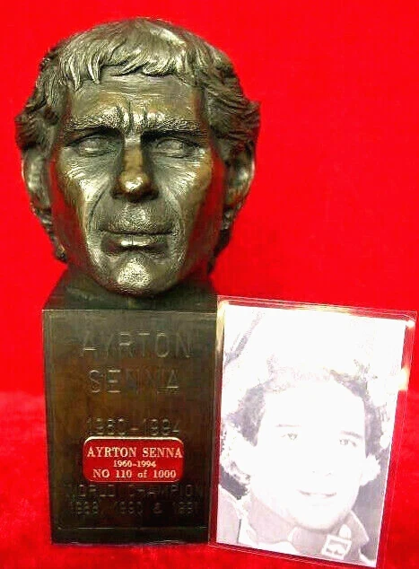 COLLECTABLE AYRTON SENNA Figurine F1 Limited Edition Legends Forever ...