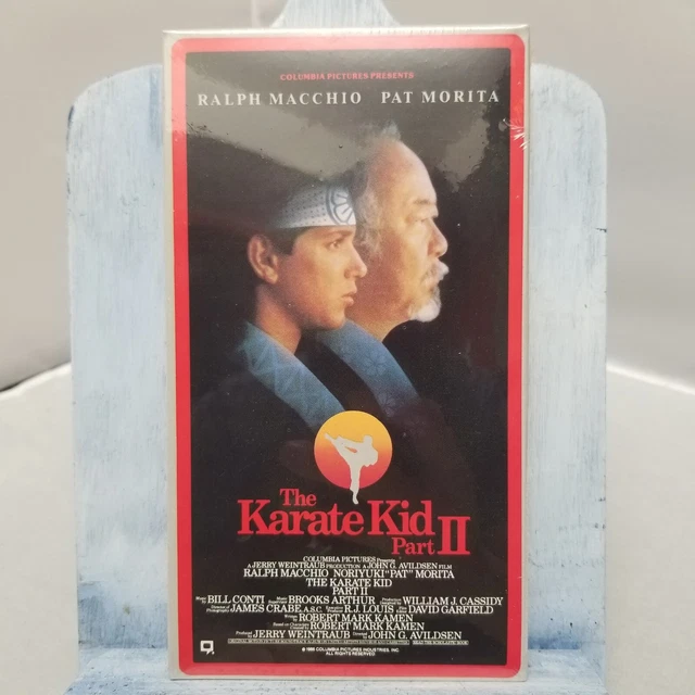 THE KARATE KID Part II 2 VHS Tape Ralph Macchio Pat Morita NEW SEALED £ ...