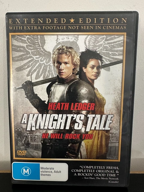 A KNIGHT'S TALE (Extended Edition) (DVD) Heath Ledger - Region 4 $9.95 ...