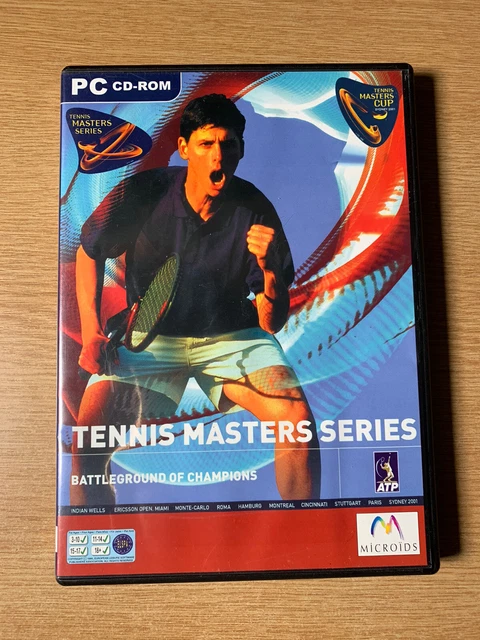 TENNIS MASTERS SERIES PC Windows Game COMPLETE Manual EXCELLENT UK Fast ...