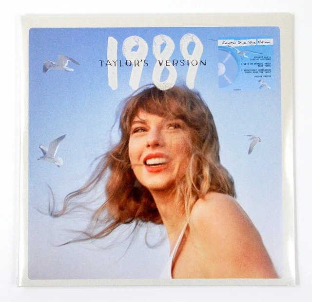 1989 TAYLOR'S VERSION Limited Edition Crystal Skies Blue with Hype ...