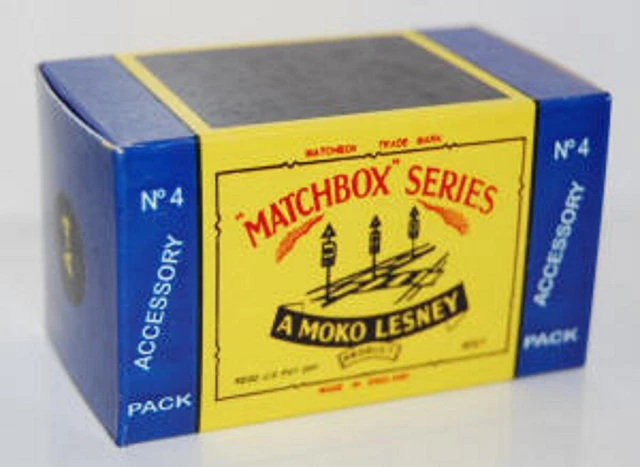 MATCHBOX LESNEY NO A-4 ROAD SIGNS empty Repro Box. $9.99 - PicClick CA