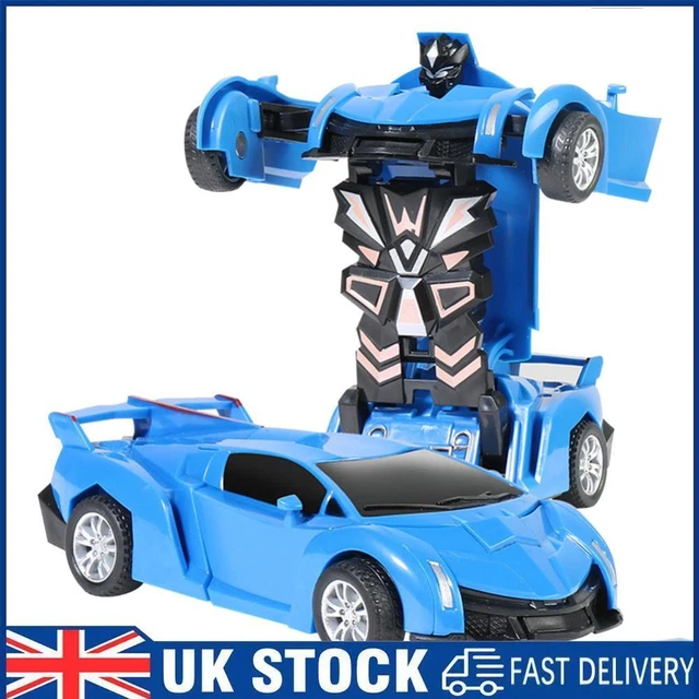 2 IN 1 Children Toy Deformable Transform Car Robot Toy for Kids Boys ...
