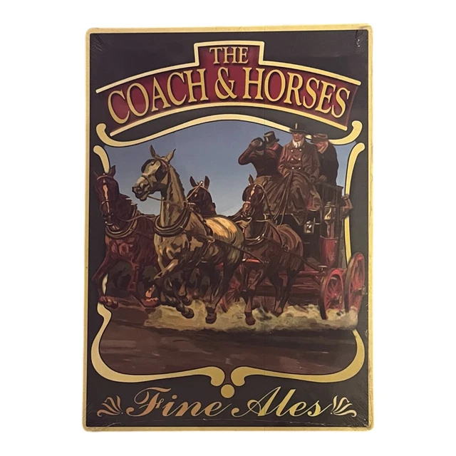 THE COACH AND Horses, Fine Ales | Pub Sign 30x21.5cm £10.03 - PicClick UK