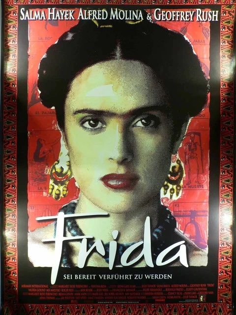 FRIDA - SALMA Hayek - Antonio Banderas - Filmposter 120x80cm gerollt ...
