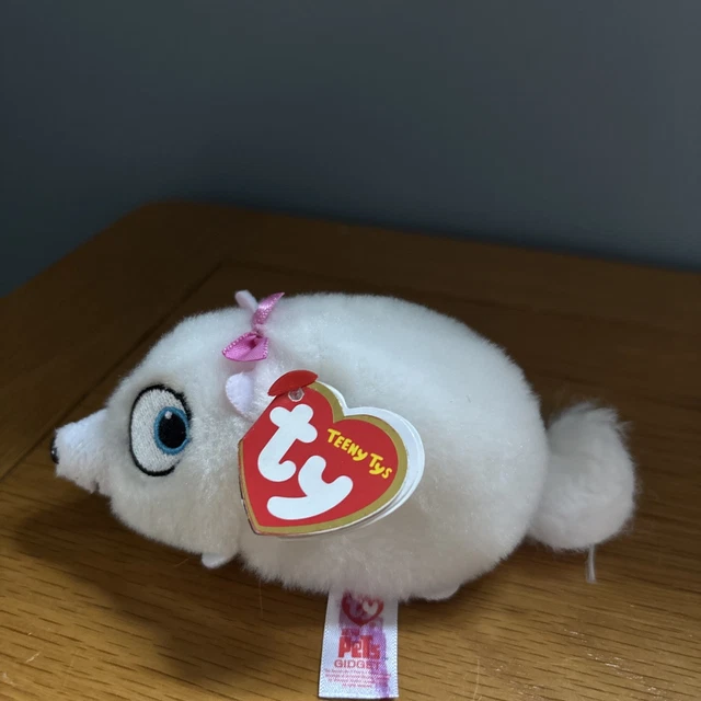 TY BEANIE TEENY Tys Secret Life of Pets Gidget the Dog 2017 £5.43 ...