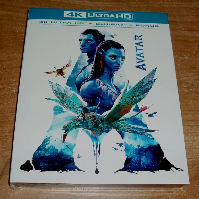 AVATAR REMASTERED EDITION 4K UHD + Blu-Ray + BD Extras New Slipcover A ...