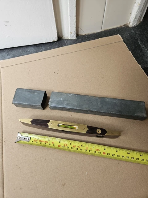 VINTAGE JOHN RABONE 9" Torpedo Boat Level With Lead Case £25.00 ...