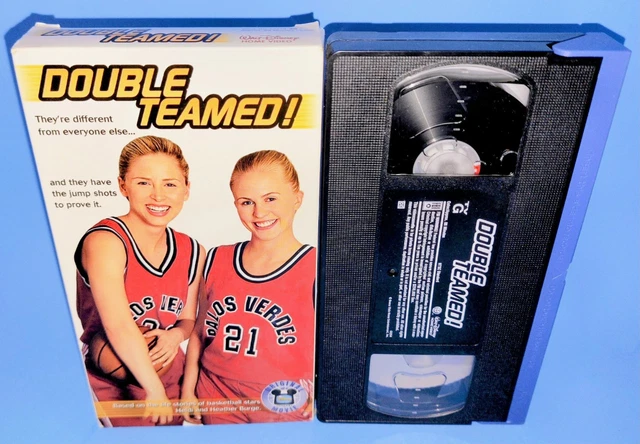 DOUBLE TEAMED! ORIGINAL Disney Channel Movie VHS Heidi Heather Burge ...