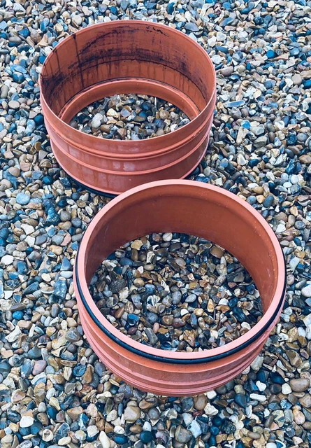 UNDERGROUND DRAINAGE MANHOLE Inspection Chamber Riser 320mm X 2 £10.00 ...