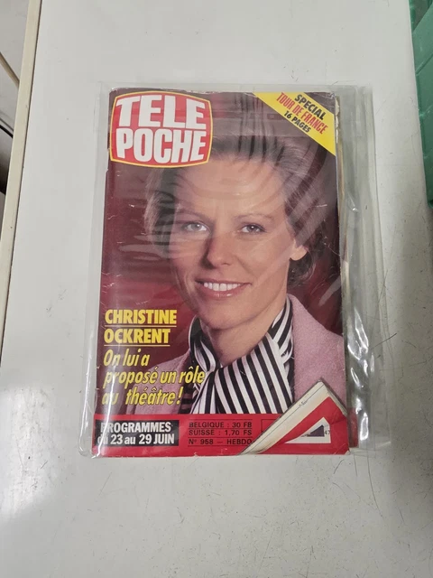 REVUE LIVRE TÉLÉ Poche 1984 N°958 Christine Ockrent EUR 6,00 - PicClick FR